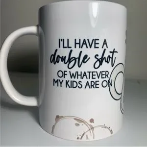 Kitchen | White Coffee Mug With Humorous Quote | Poshmark